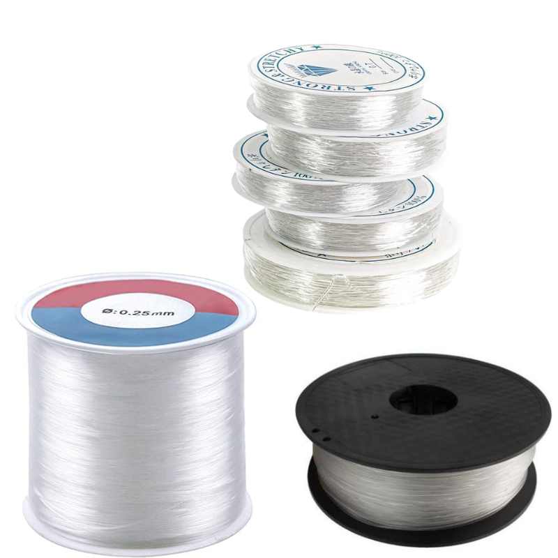 Amplio surtido de hilos de nylon para crear tu propia bisuteria ...