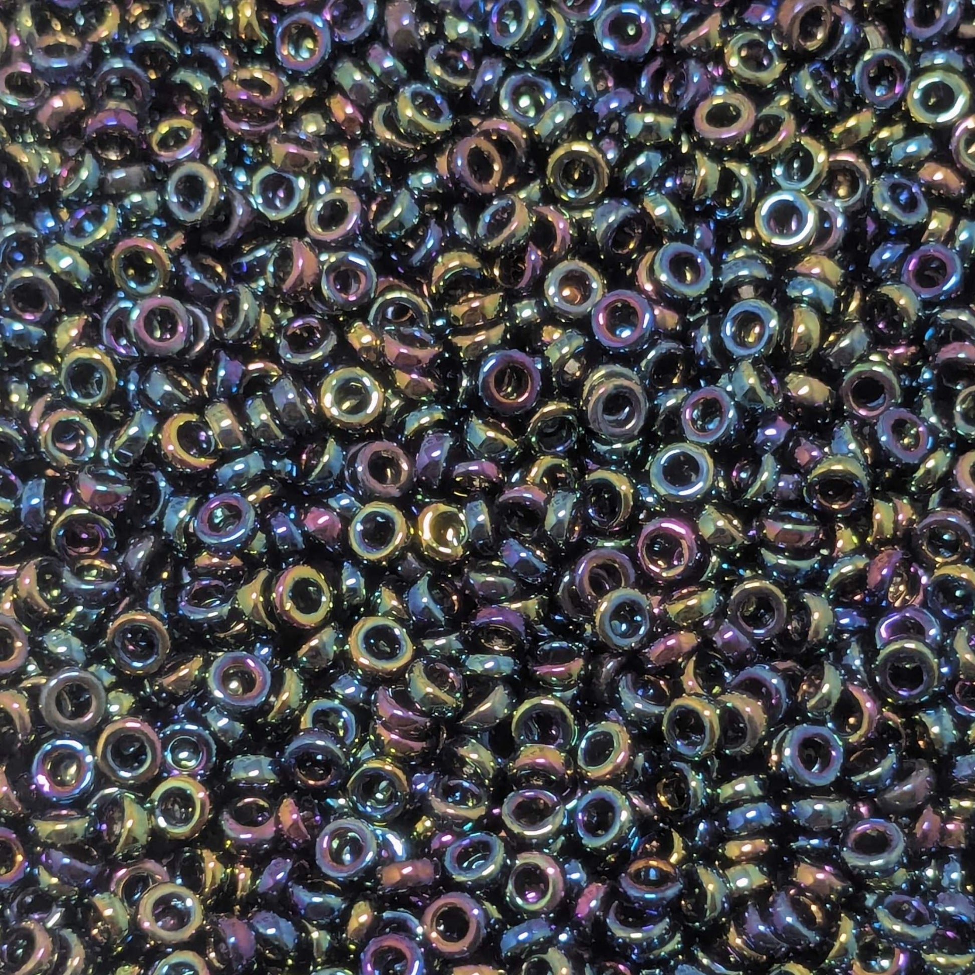 Compra Distanciadores Miyuki 3 x 1,3 mm Metallic Variegated Blue Iris – Crystaldreams